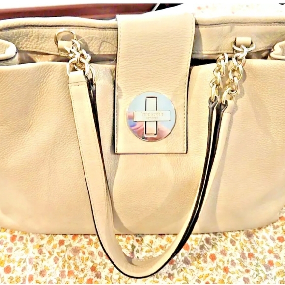 kate spade | Bags | Vintage Kate Spade 5x1 Turn Lock Shoulder Bag Purse ...
